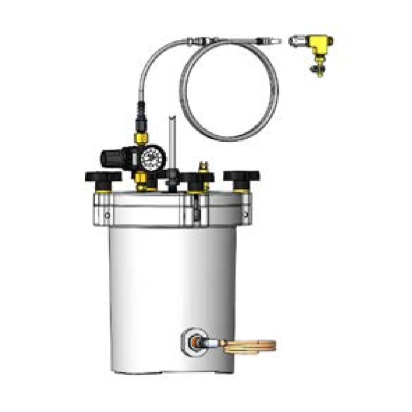 7362776 Nordson 5L pressure vessel 0-100 PSI